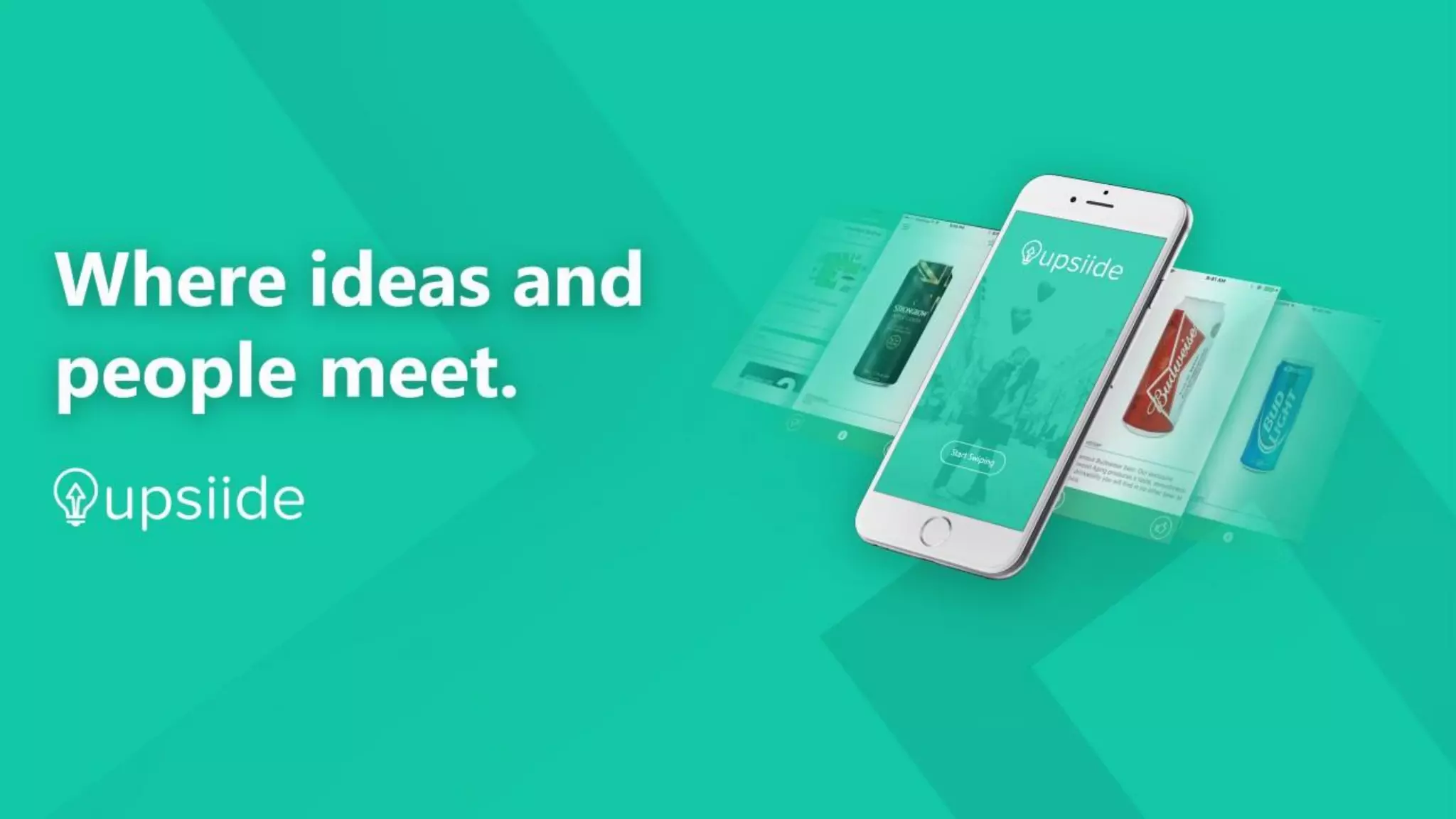 Sales deck design for mobile app Upsiide | PDF