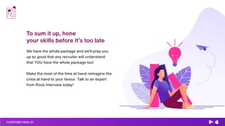 UPSKILL OR RESKILL TO SECURE YOUR CAREER | PPT