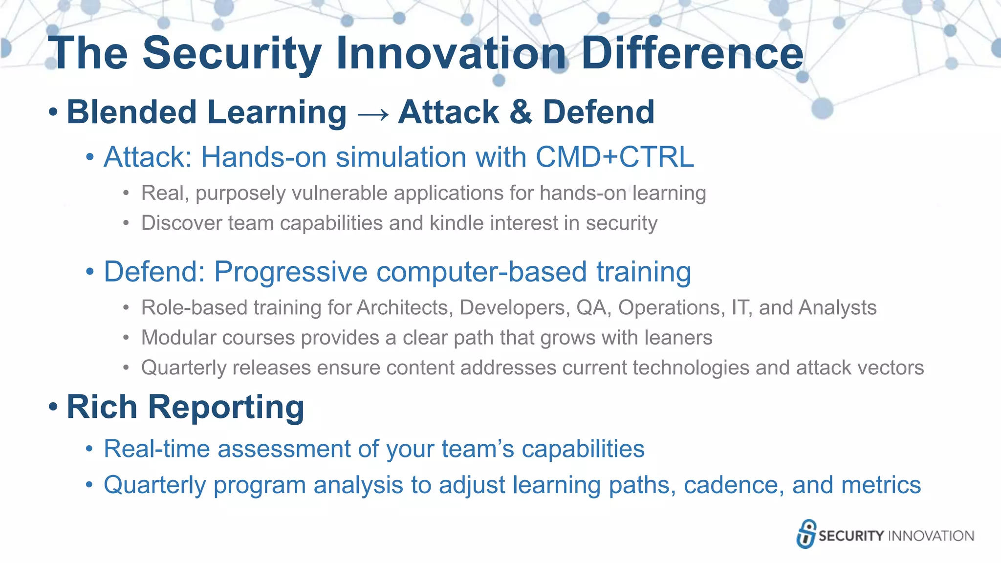 Upskilling your engineers in Cyber security while they WFH | PPTX