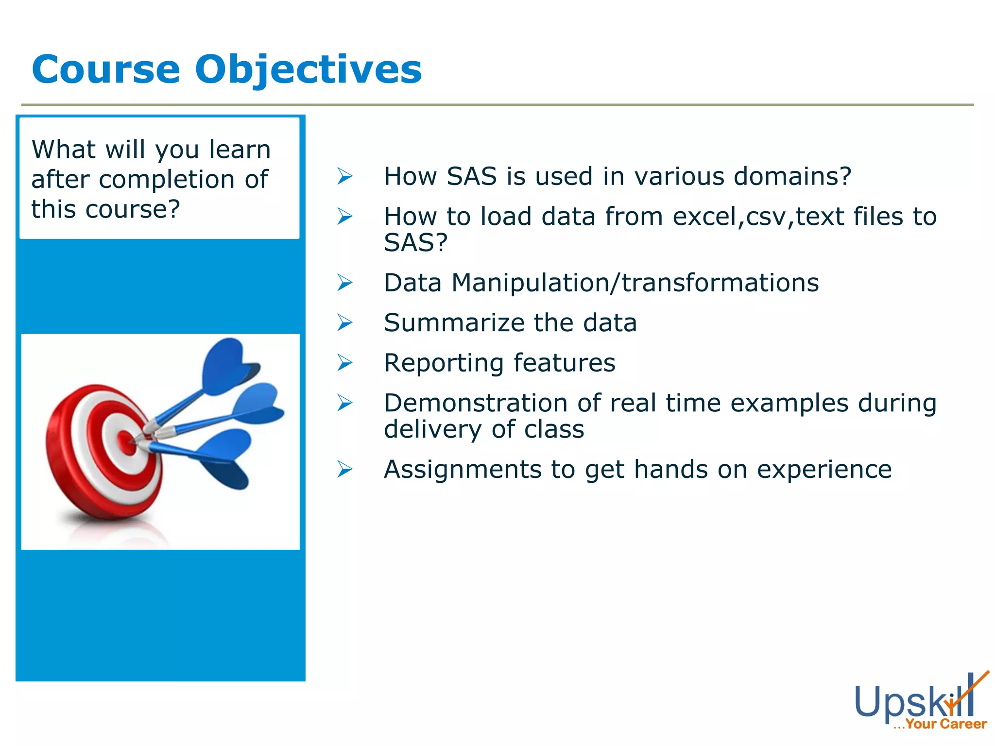 SAS Base Course contents | PDF