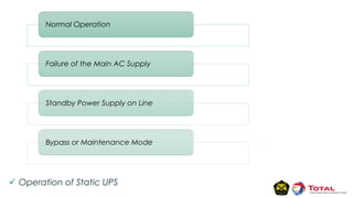 UPS (Uninterruptible Power Supply) on oil and gas industry. pdf | PDF