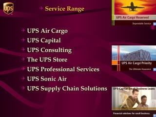 Ups presentation | PPT