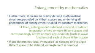 Metaphor as entanglement | PPT