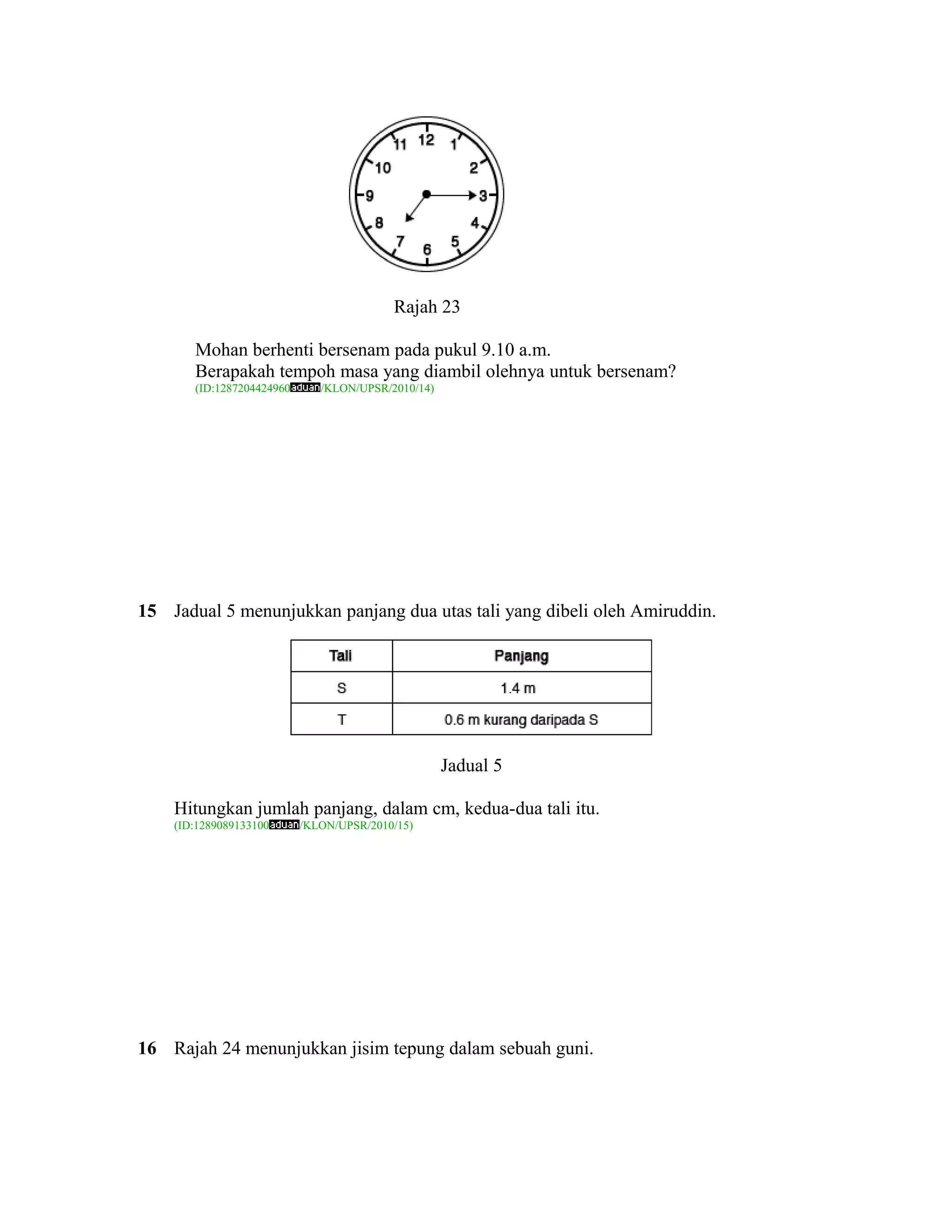 Upsr 2010 maths2 | DOC