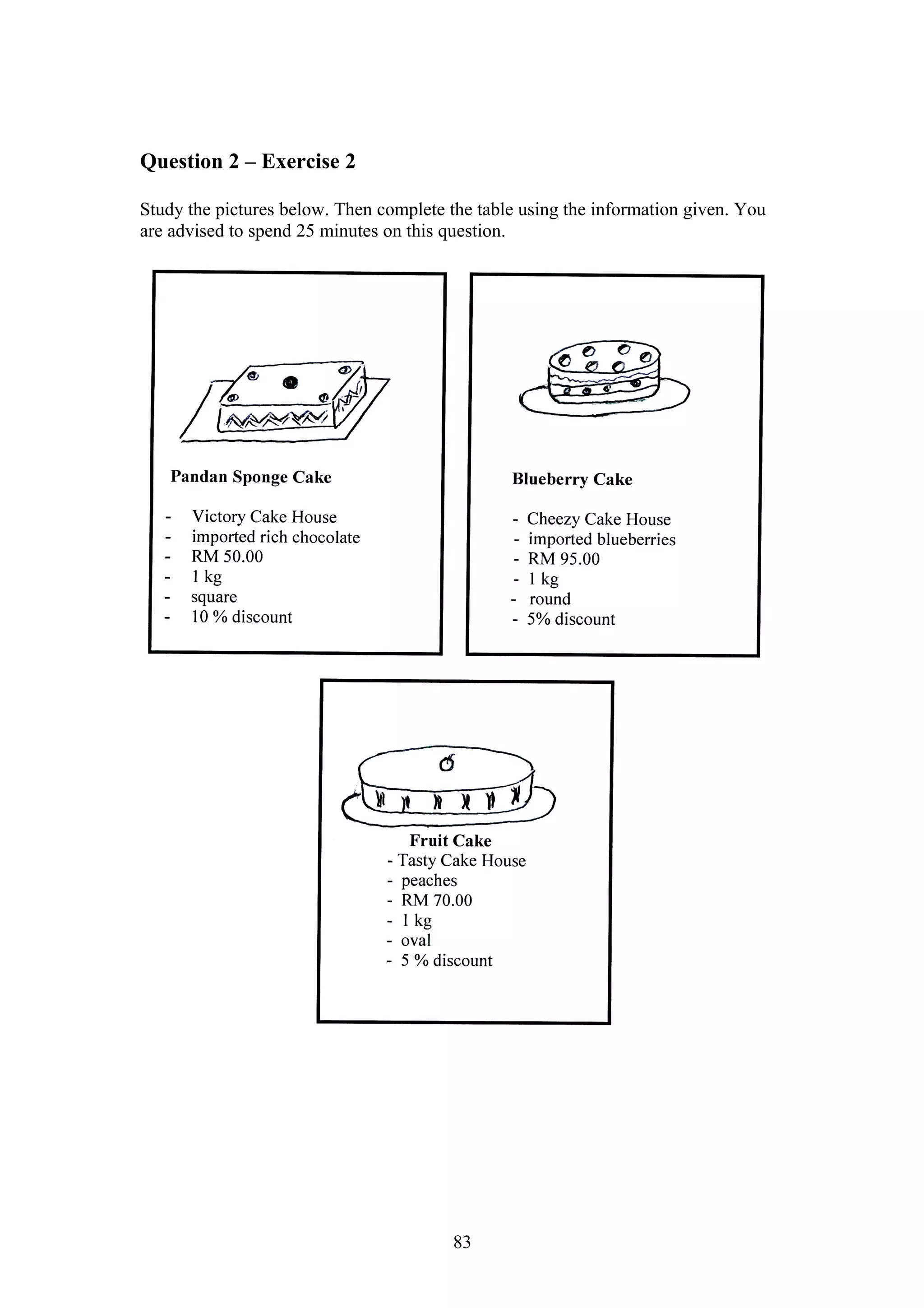 Upsr english paper 2 - section 2 - worksheets for weaker pupils | DOC ...