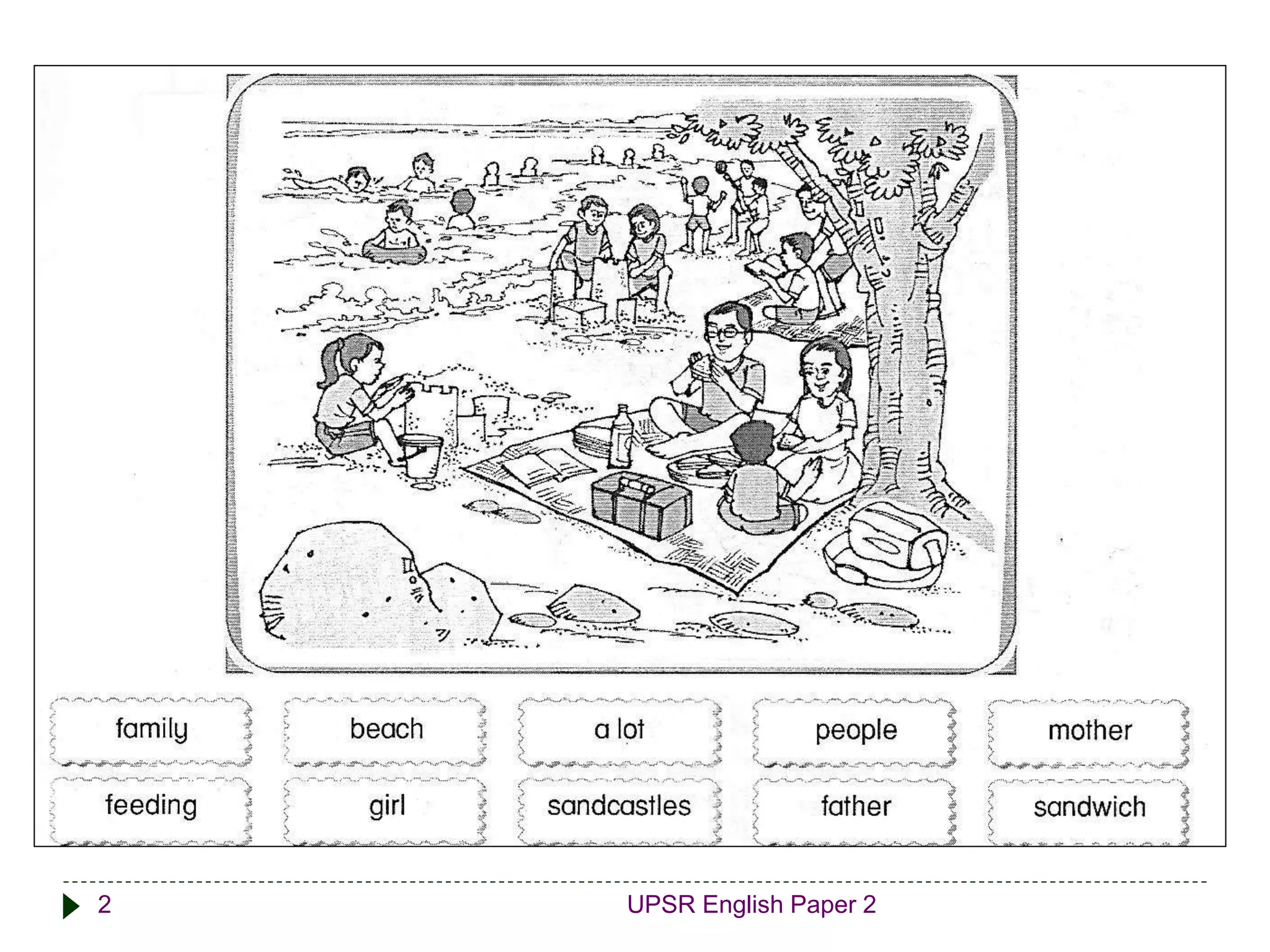 UPSR English Paper 2 2015 | PPTX