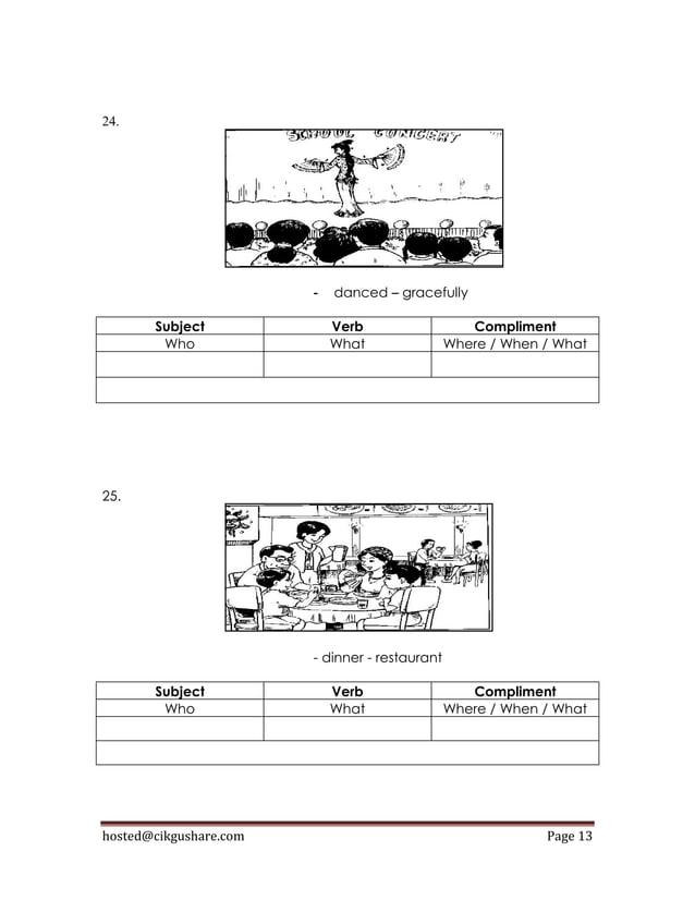 Upsr writing materials | PDF | Homework and Study | Education