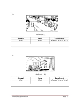 Upsr writing materials | PDF