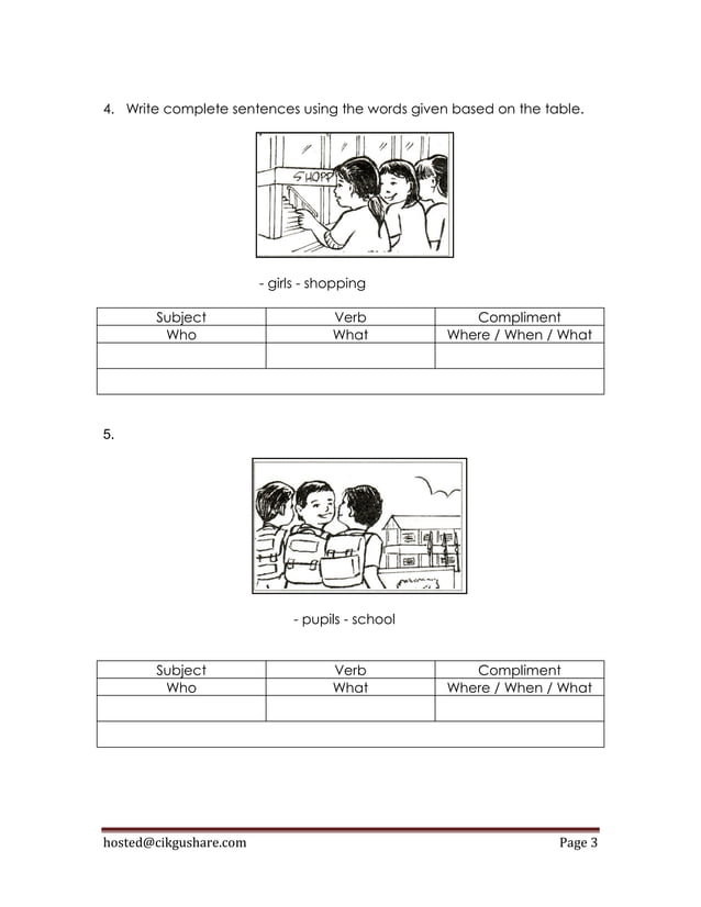 Upsr writing materials | PDF | Homework and Study | Education