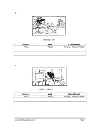 Upsr writing materials | PDF
