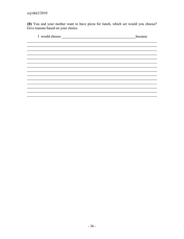 Upsr writing techniques and model answers | PDF | Educational ...