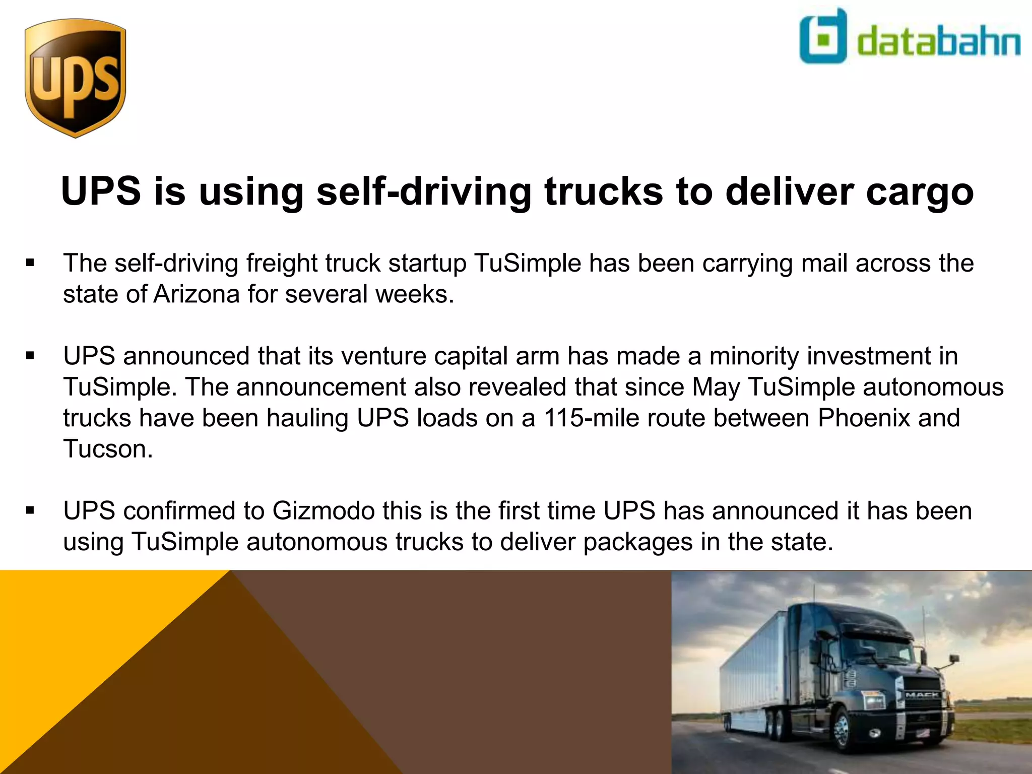 7 keys to open doors at UPS | PPT