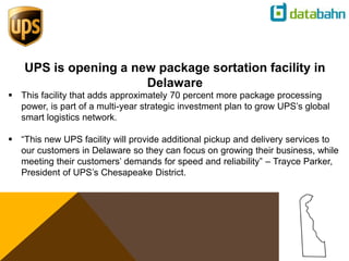 7 keys to open doors at UPS | PPT