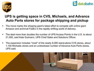 7 keys to open doors at UPS | PPT