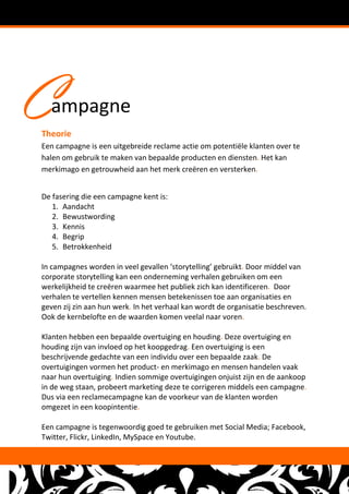 Hand Out - Food training - Reputatie management | PDF