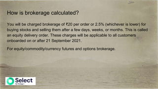 Upstox Brokerage Calculator | PPTX