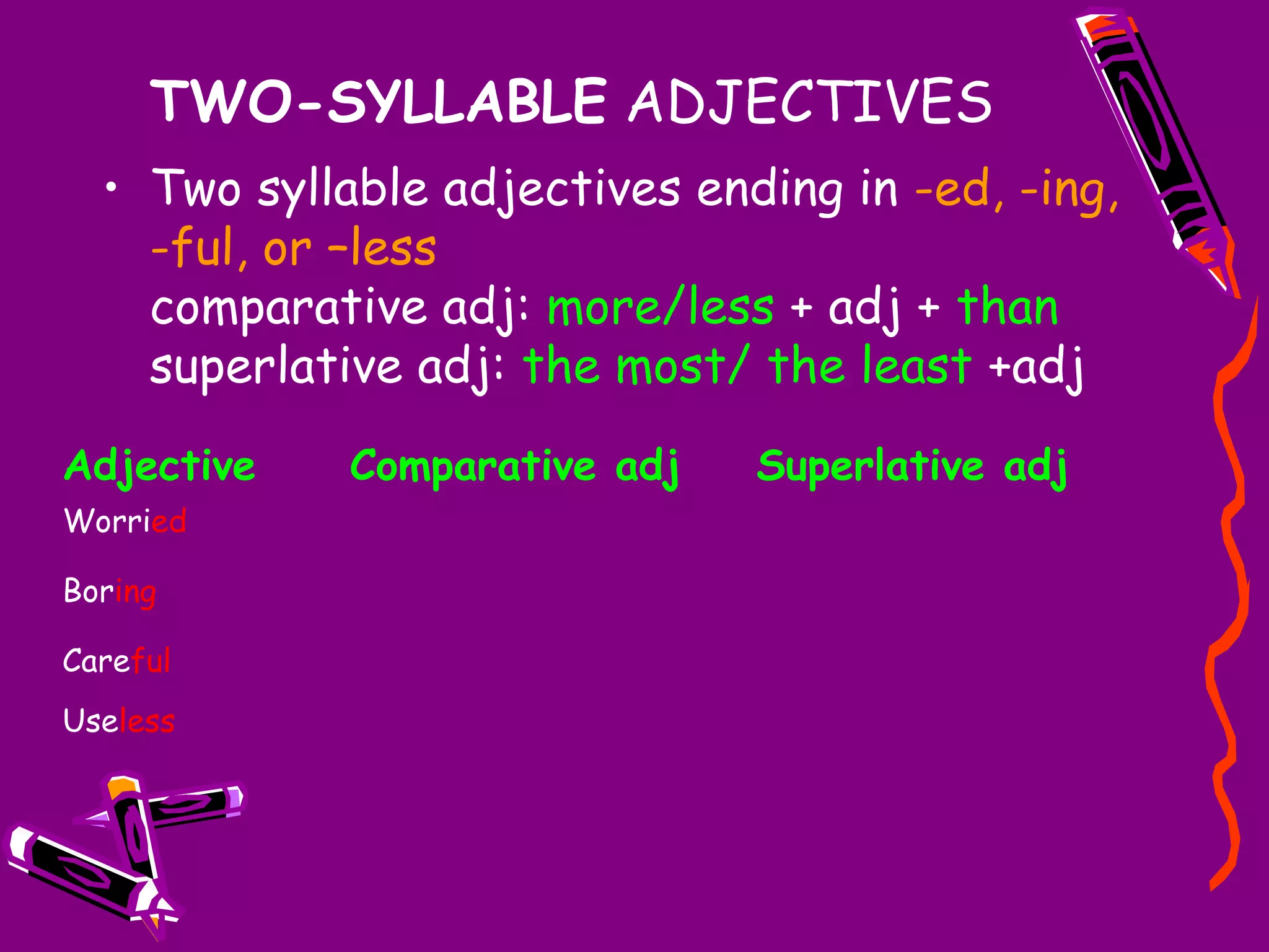 Upstream A2 Practice Comparatives Superlatives | PPT