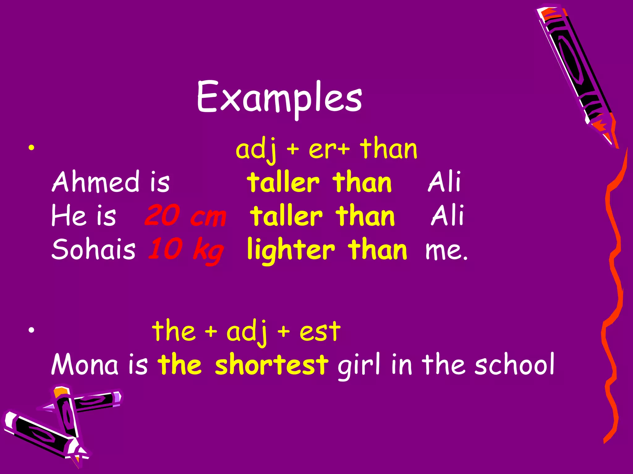 Upstream A2 Practice Comparatives Superlatives | PPT