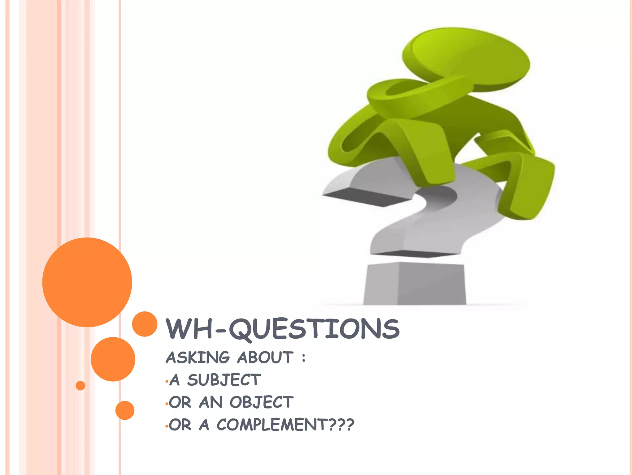 Upstream A2 Wh- Questions | PPTX