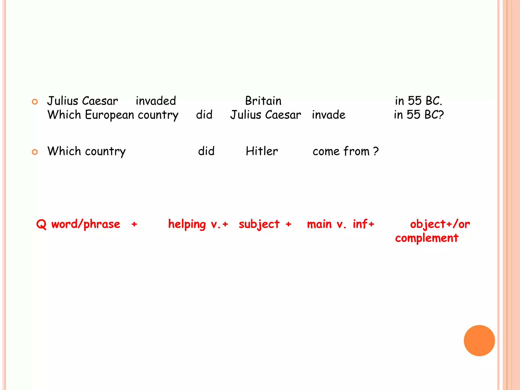 Upstream A2 Wh- Questions | PPTX