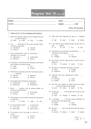 Upstream advanced c1_test_booklet | PDF