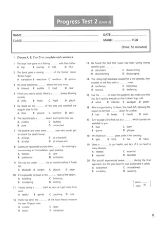 Upstream advanced c1_test_booklet | PDF