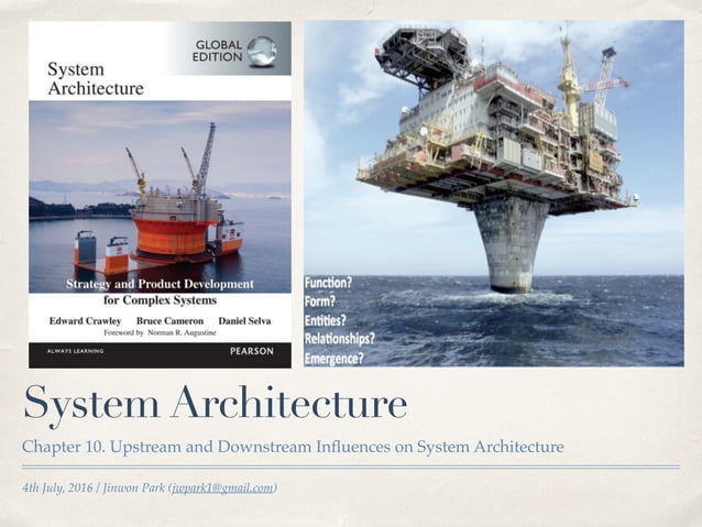 Upstream and downstream influences on system architecture | PPT