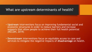 Upstream determinants of health in African cities | PPT