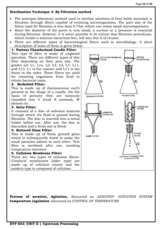 Upstream processing | PDF