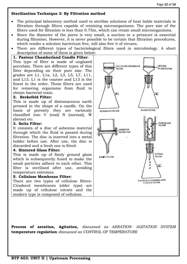 Upstream processing | PDF