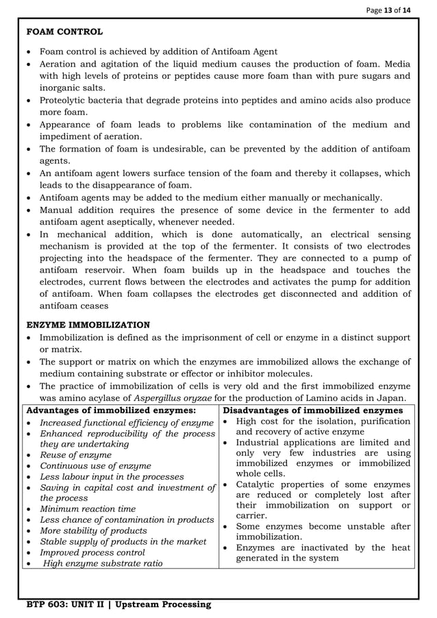 Upstream processing | PDF