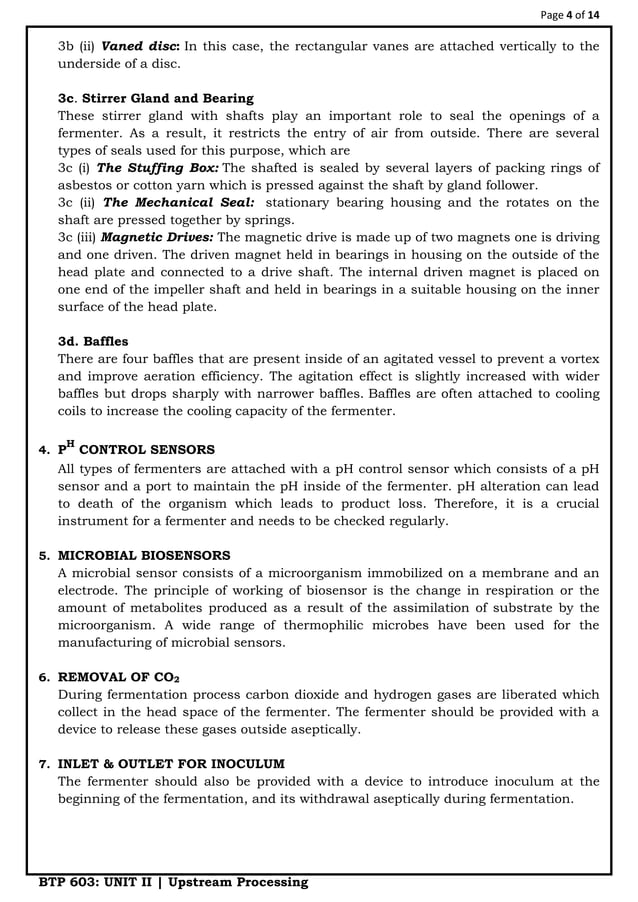 Upstream processing | PDF