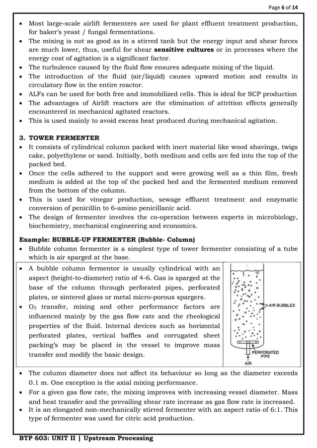 Upstream processing | PDF