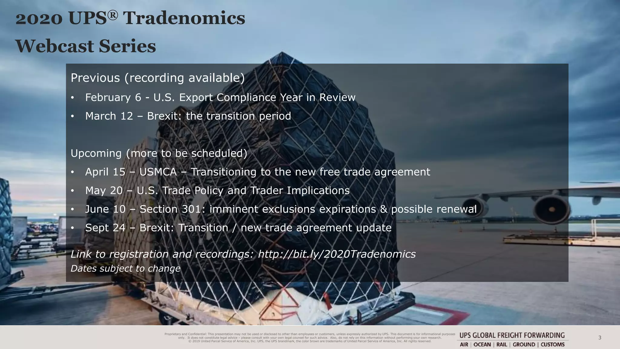 UPS Customs Brokerage - USMCA/CUSMA Implementation and Transition | PDF