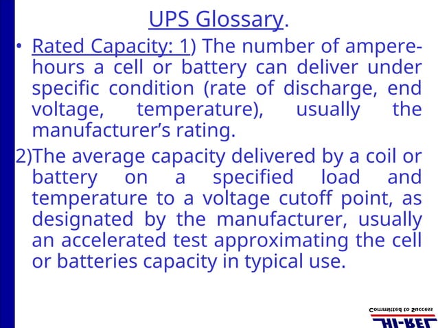 UPS Workshop , Details , working Principle | PPT