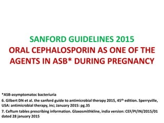 Asymptomatic Bacteriuria (ASB) in Pregnancy ( for public awareness )Dr ...