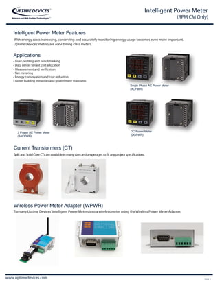 Uptime Devices - Network and Web Enabled Technologies | PDF