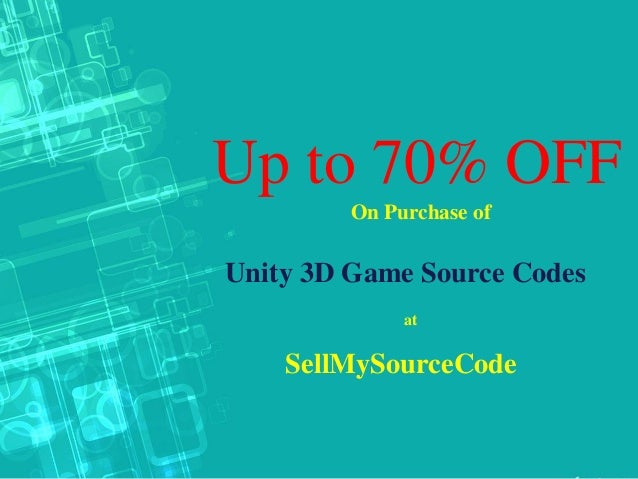 Up To 70 Off On Purchase Of Unity 3 D Games Source Codes Sellmysourcecode