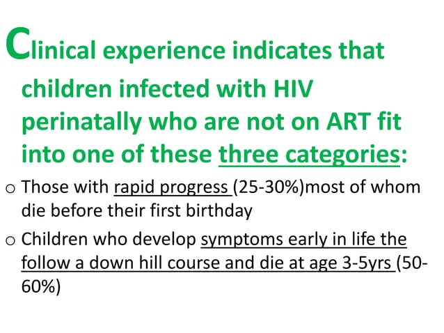HIV in pediatrics 2022.pptx | Infectious Diseases | Diseases and Conditions