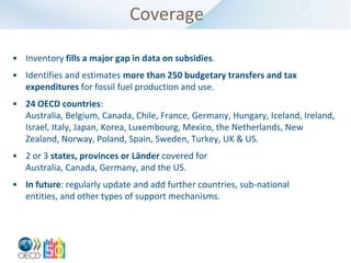 OECD work on fossil fuel subsidies - Simon Upton | PPTX