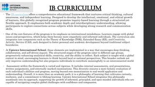 IB CURRICULUM, Ib Curriculum School In Dubai | PPT