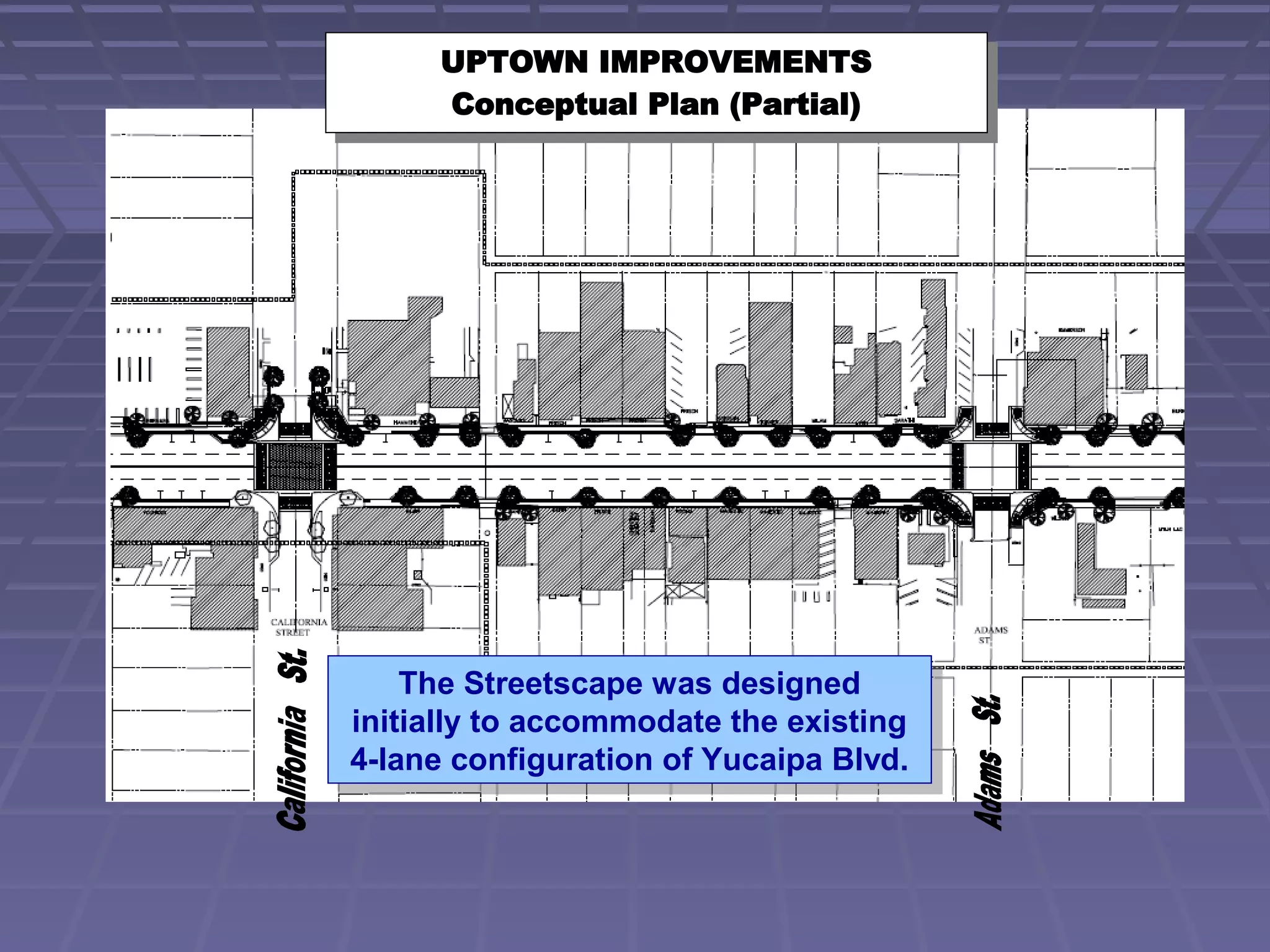 Uptown Streetscape Concept Plan | PPT