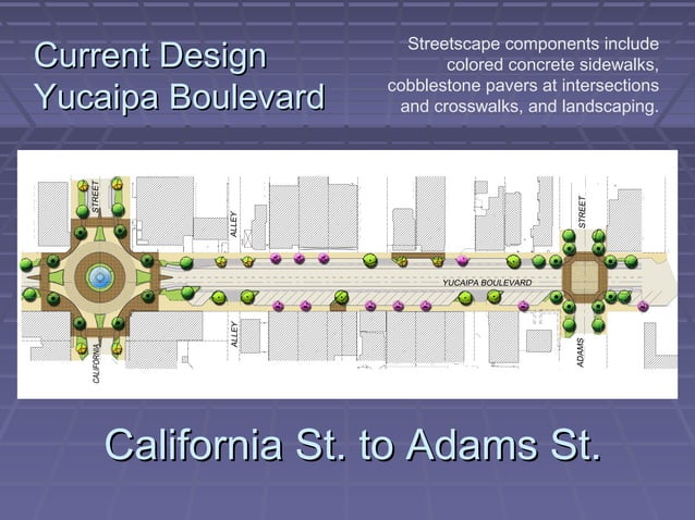 Uptown Streetscape Concept Plan | PPT