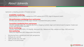 Uptrends corporate presentation_english | PPT
