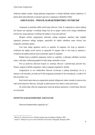 Upucivanje (asignacija) 2016 | DOC