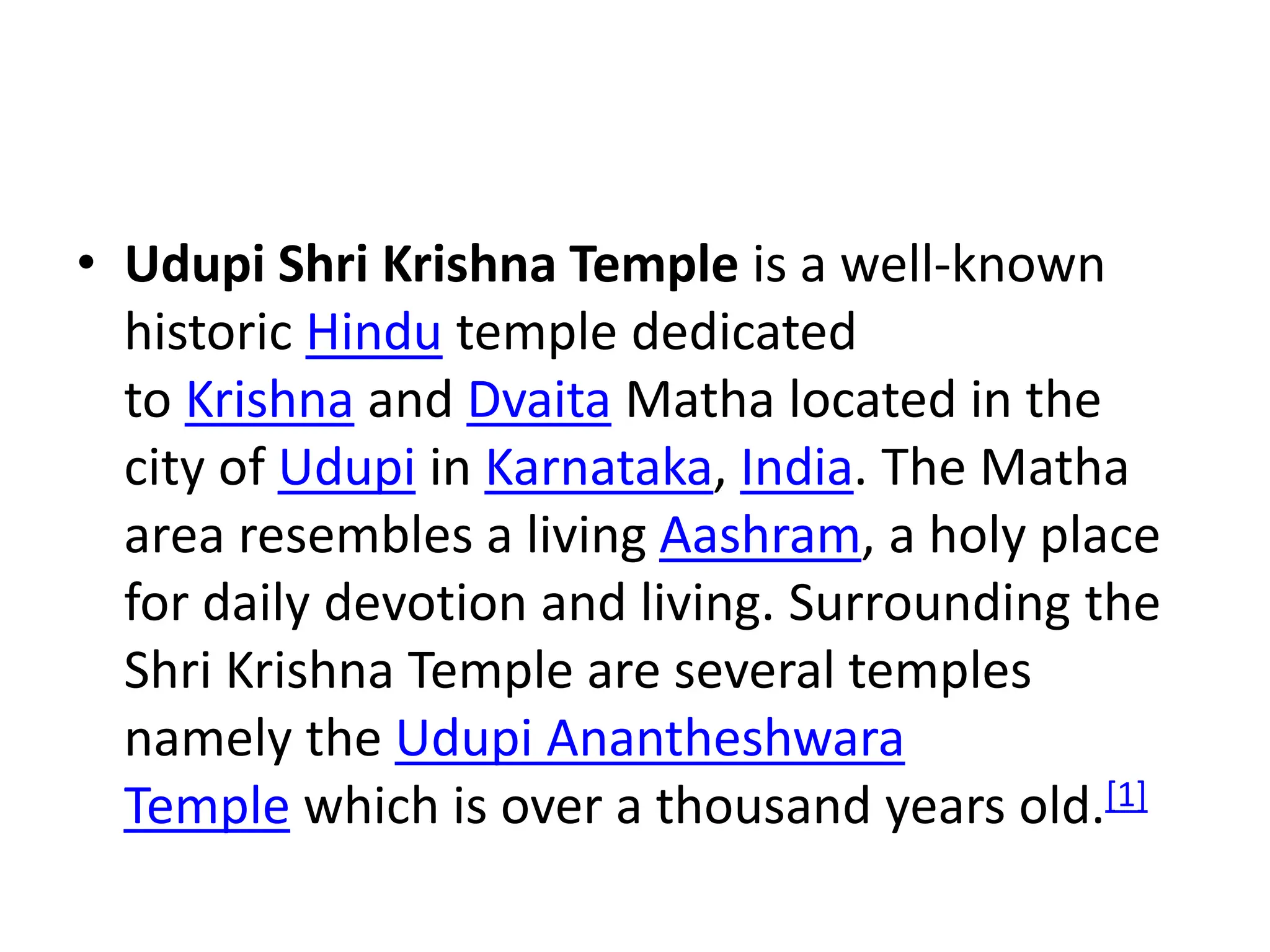 UPUPI Shri Krishna Temple Manglore Karnataka.pptx