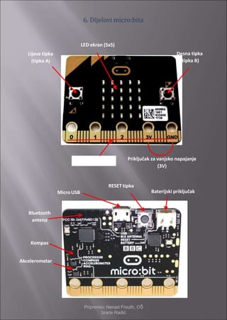 Upute za koristenje microbita (1) | PDF