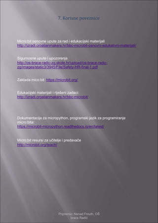 Upute za koristenje microbita (1) | PDF