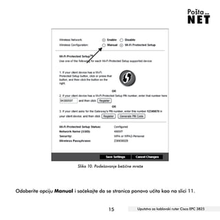 Uputstvo za-ruter-za-kablovski-internet-cissco-epc-3825-1 | PDF