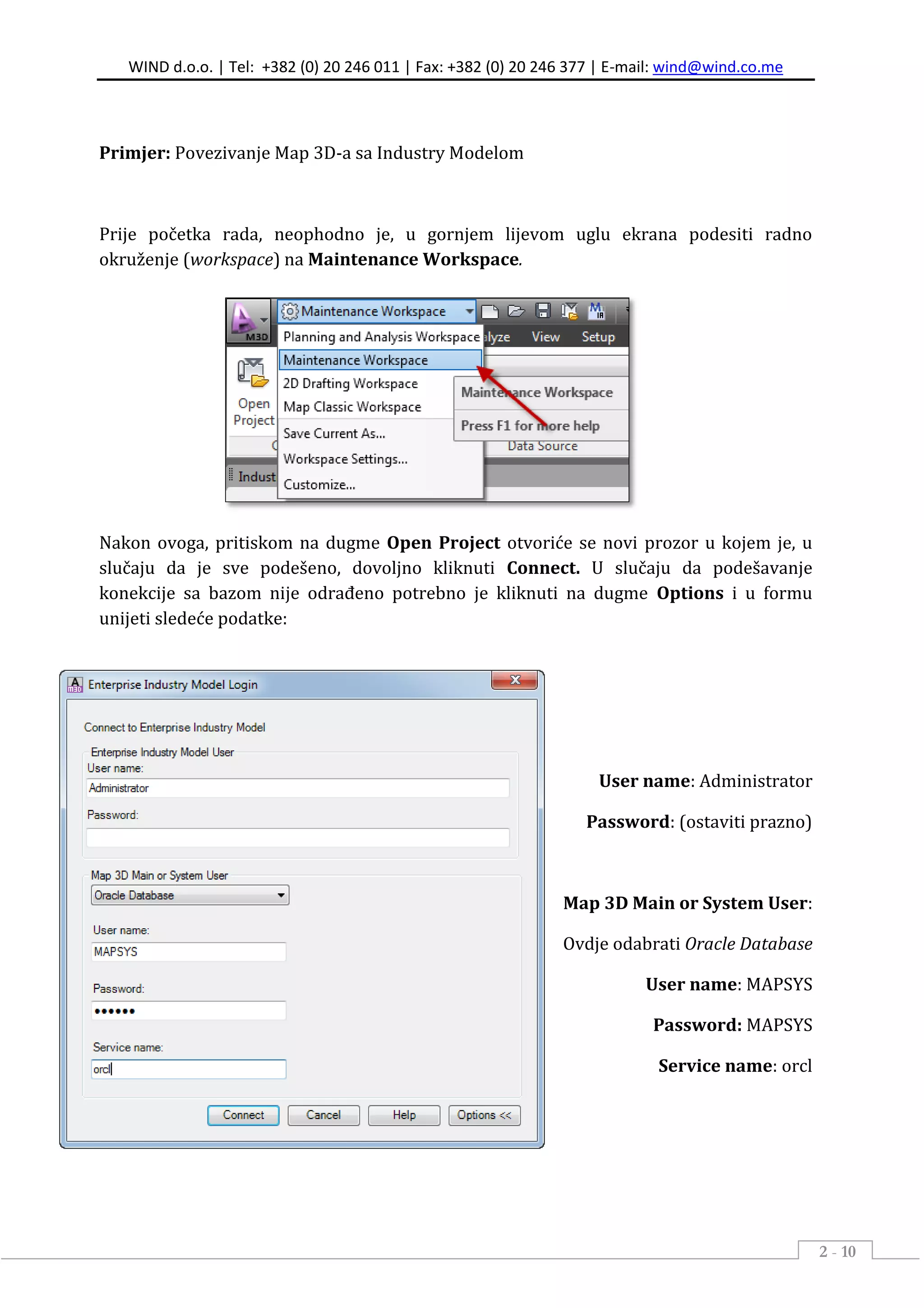 Uputstvo za korišćenje autodesk map 3 d | PDF